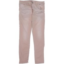 PLEASE Damen Stoffhose, beige, Gr. 0