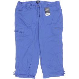 Ulla Popken Damen Stoffhose, blau, Gr. 48