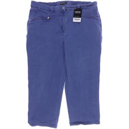 Ulla Popken Damen Stoffhose, blau, Gr. 46