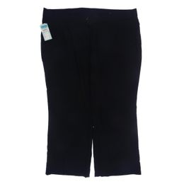 Ulla Popken Damen Stoffhose, schwarz, Gr. 58