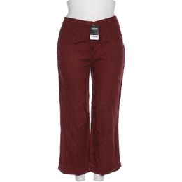 Maas Damen Stoffhose, bordeaux, Gr. 33