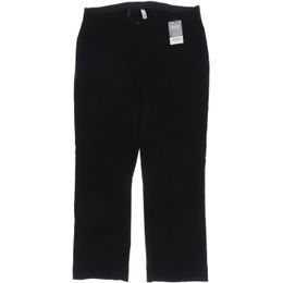 sheego Damen Stoffhose, schwarz, Gr. 24