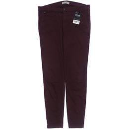 Pull&Bear Pull & Bear Damen Stoffhose, bordeaux, Gr. 40