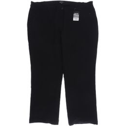 Ulla Popken Damen Stoffhose, schwarz, Gr. 54