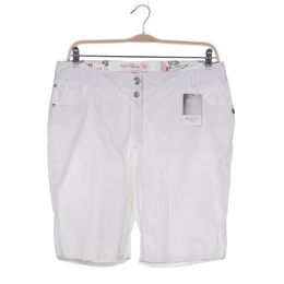 Tom Tailor Damen Shorts, weiß, Gr. 42