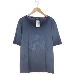 Ulla Popken Damen T-Shirt, blau, Gr. 42