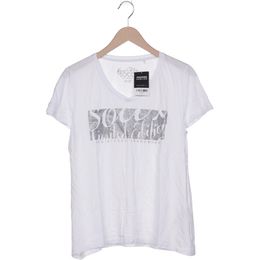 SOCCX Damen T-Shirt, weiß, Gr. 44