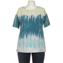 Ulla Popken Damen T-Shirt, blau, Gr. 42