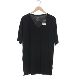 Ulla Popken Damen T-Shirt, schwarz, Gr. 42