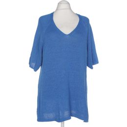 Ulla Popken Damen Pullover, blau, Gr. 54