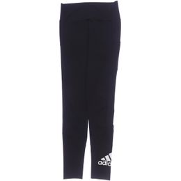 Adidas Damen Stoffhose, schwarz, Gr. 0