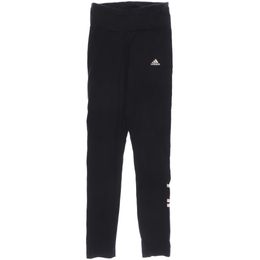 Adidas Damen Stoffhose, schwarz, Gr. 0