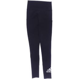 Adidas Damen Stoffhose, schwarz, Gr. 0