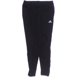 Adidas Damen Stoffhose, schwarz, Gr. 0