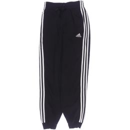 Adidas Damen Stoffhose, schwarz, Gr. 0