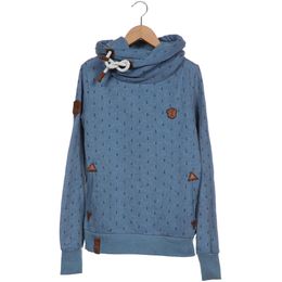 Naketano Damen Kapuzenpullover, blau, Gr. 38