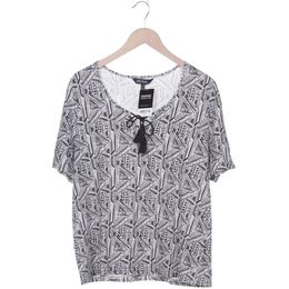 Ulla Popken Damen T-Shirt, weiß, Gr. 42