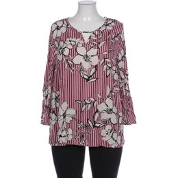 Ulla Popken Damen Bluse, bordeaux, Gr. 46