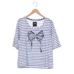 Ulla Popken Damen T-Shirt, weiß, Gr. 42