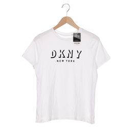 DKNY by Donna Karan New York Damen T-Shirt, weiß, Gr. 36