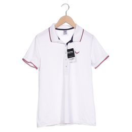 TRIGEMA Damen Poloshirt, weiß, Gr. 36