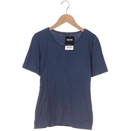 Lana naturalwear Damen T-Shirt, blau, Gr. 36