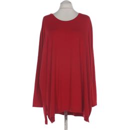 Selection by Ulla Popken Damen Langarmshirt, rot, Gr. 54