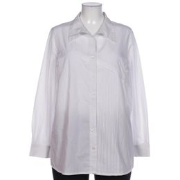 Ulla Popken Damen Bluse, weiß, Gr. 42