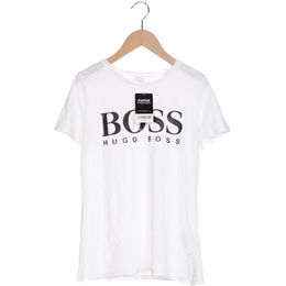 BOSS by Hugo BOSS Damen T-Shirt, weiß, Gr. 36