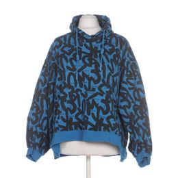 Ulla Popken Damen Sweatshirt, blau, Gr. 56