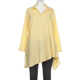 Ulla Popken Damen Bluse, gelb, Gr. 42