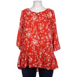 Ulla Popken Damen Bluse, rot, Gr. 46