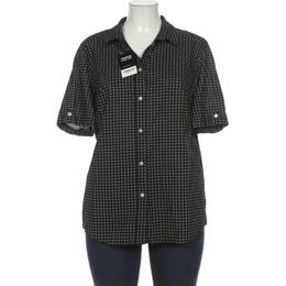 Ulla Popken Damen Bluse, schwarz, Gr. 42