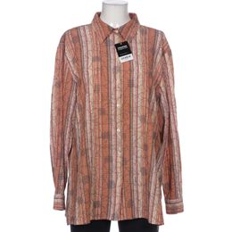 Ulla Popken Damen Bluse, orange, Gr. 48