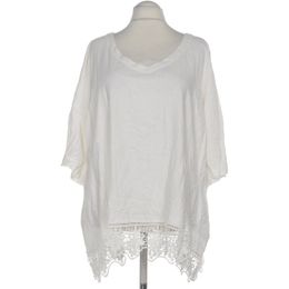 Ulla Popken Damen Bluse, cremeweiß, Gr. 54