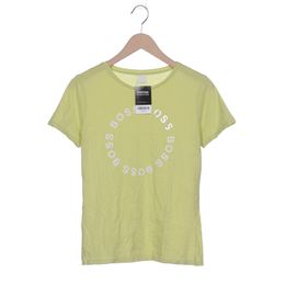 BOSS by Hugo BOSS Damen T-Shirt, gelb, Gr. 38