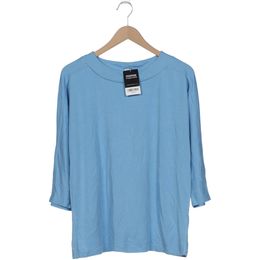 Madeleine Mode Madeleine Damen Langarmshirt, blau, Gr. 42