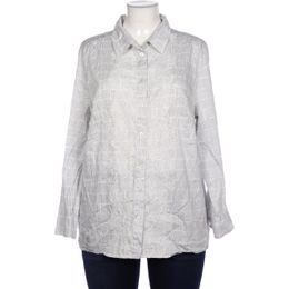 Selection by Ulla Popken Damen Bluse, weiß, Gr. 46