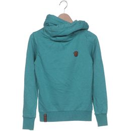 Naketano Damen Kapuzenpullover, türkis, Gr. 36