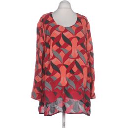 Selection by Ulla Popken Damen Bluse, rot, Gr. 54