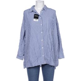 Ulla Popken Damen Bluse, blau, Gr. 46