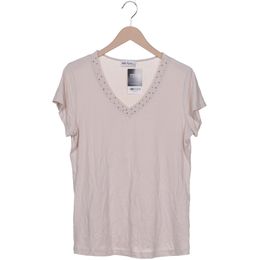 Ulla Popken Damen T-Shirt, beige, Gr. 42