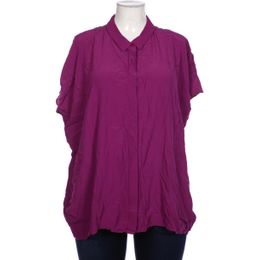 Selection by Ulla Popken Damen Bluse, flieder, Gr. 46