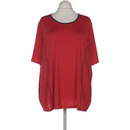 Ulla Popken Damen T-Shirt, rot, Gr. 58