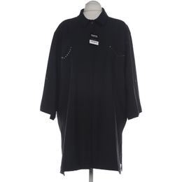 Ulla Popken Damen Bluse, schwarz, Gr. 54