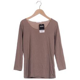 BOSS by Hugo BOSS Damen Langarmshirt, beige, Gr. 36