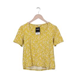 hessnatur Damen T-Shirt, gelb, Gr. 34