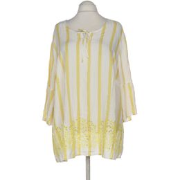 Ulla Popken Damen Bluse, gelb, Gr. 54