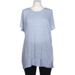 Ulla Popken Damen T-Shirt, blau, Gr. 42