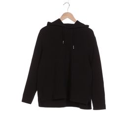 Ulla Popken Damen Kapuzenpullover, schwarz, Gr. 46